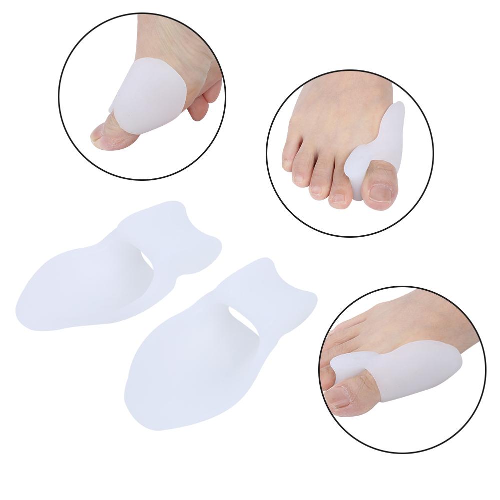 Buy 10 Pairs Reusable Toe Separator Silicone Soft Comfortable Insole ...