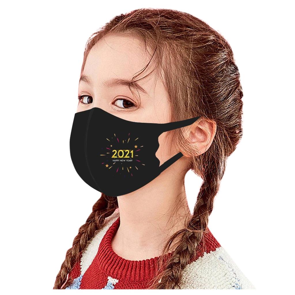 5PCS Children Printed Ice Silk Mask To Protect Against Dusts And Haze ...