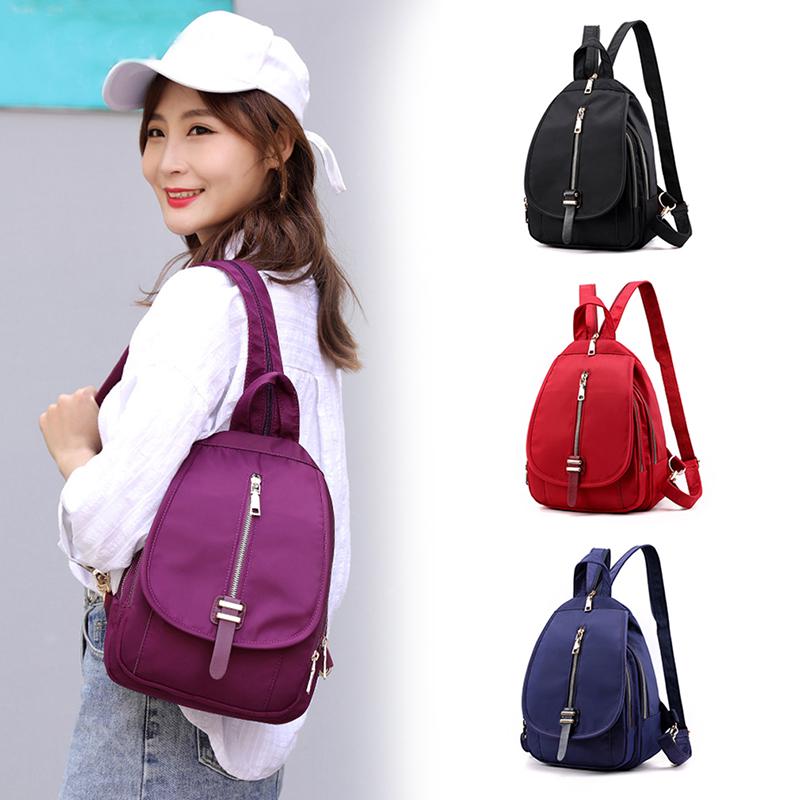 Buy Fashion Bag Multifunction Women Backpack Waterproof Nylon Backpack ...