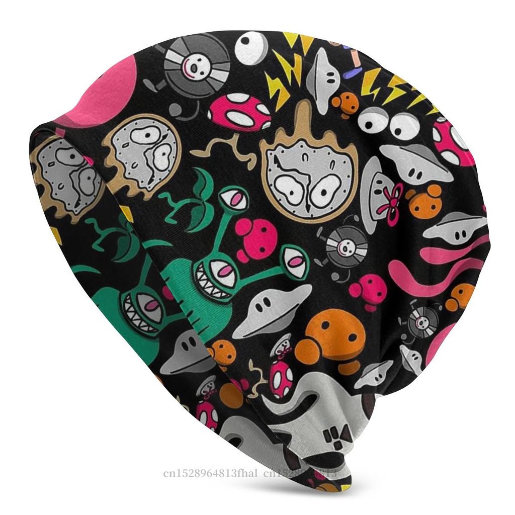 Cheap Knit Hat Earthbound Enemy Mash Up Outdoor Beanie Caps For Unisex ...