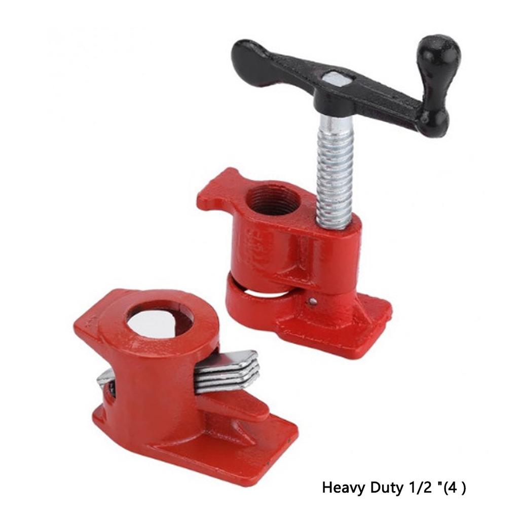 Buy 3/4 Inch Heavy Duty Pipe Clamp Woodworking Wood Gluing Pipe Clamp 3 ...