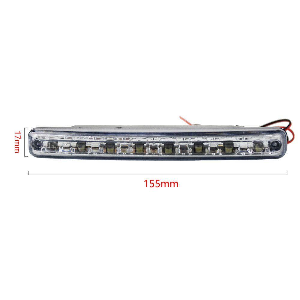 Buy 2Pcs Universal Car Daytime Running Lights 8 LED DRL Daylight Kit ...