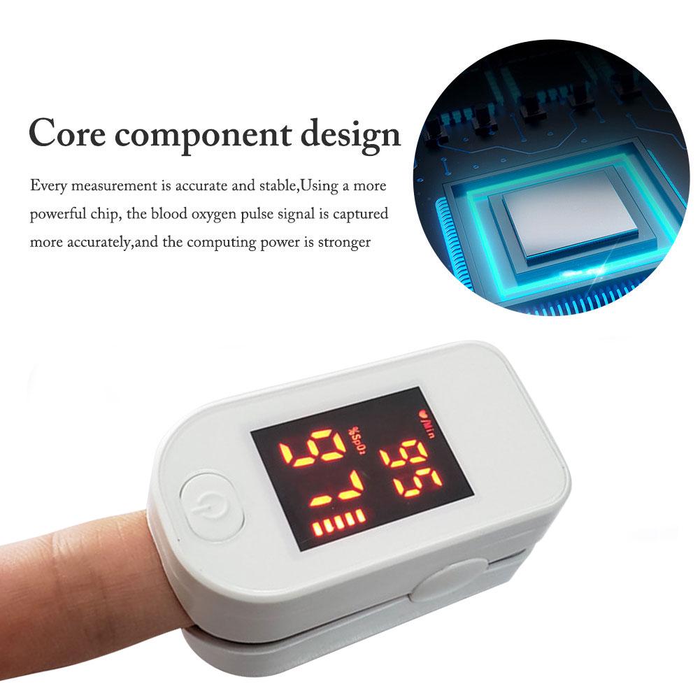 Satın alın Finger Oximeter Oxygen Saturation Monitor Portable SpO2 LED ...