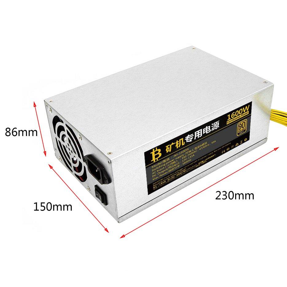 Buy Super Conductive 1600W Bitcoin Mining Machine ATX Mining Power ...