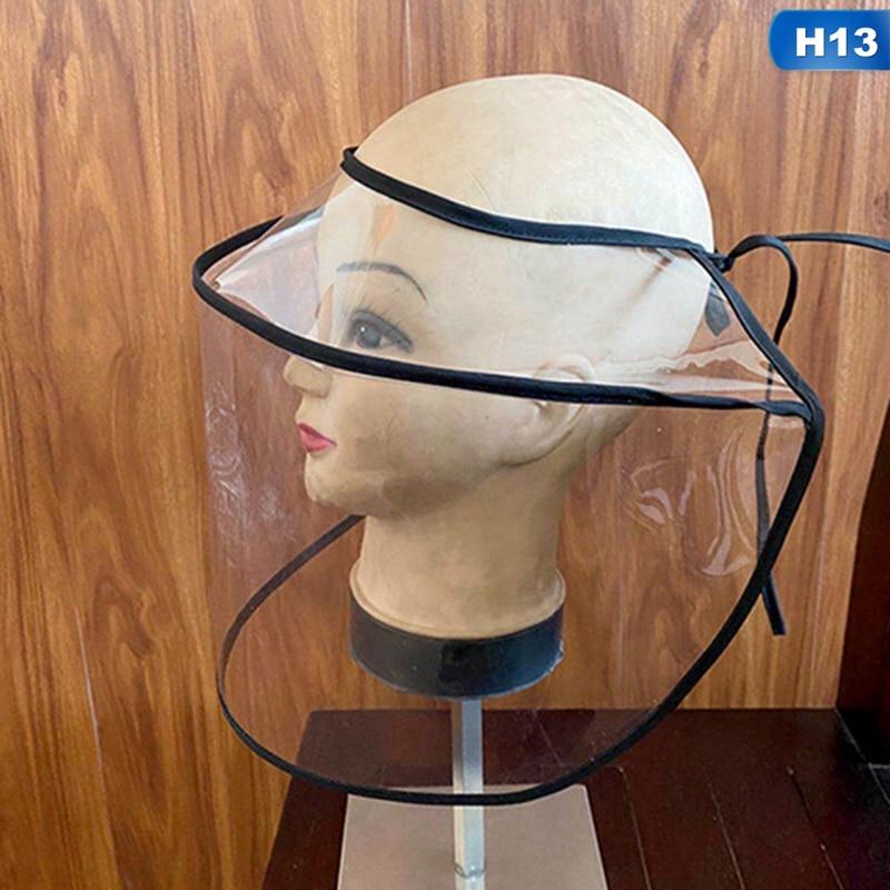 Cheap Safety Face Shields Anti-Saliva Protective Cap Cover Dustproof ...