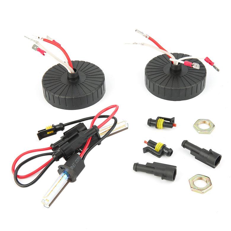 Buy KC Quality 55W H3 HID Replacement Bulb Set Kit For Motorcycle ALL ...