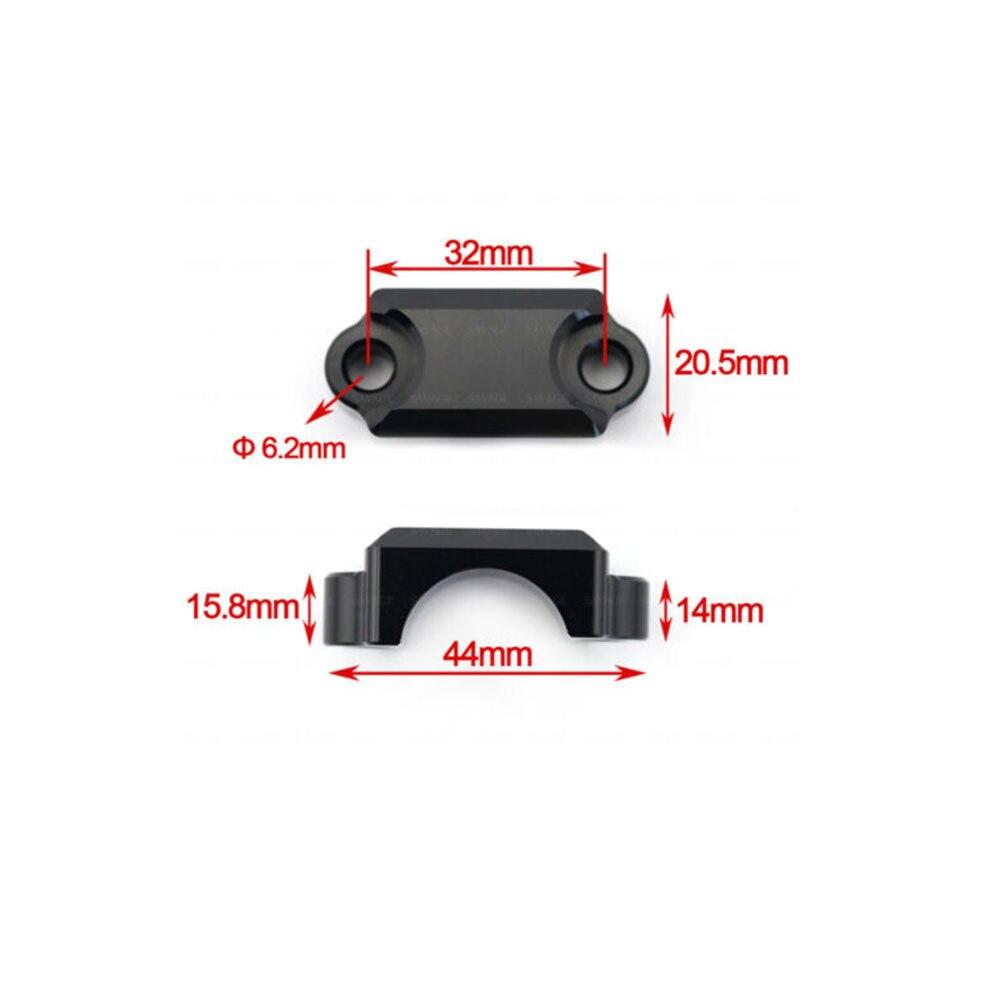 Buy Motorcycle Accessories CNC Brake Master Cylinder Clamp Cover For ...