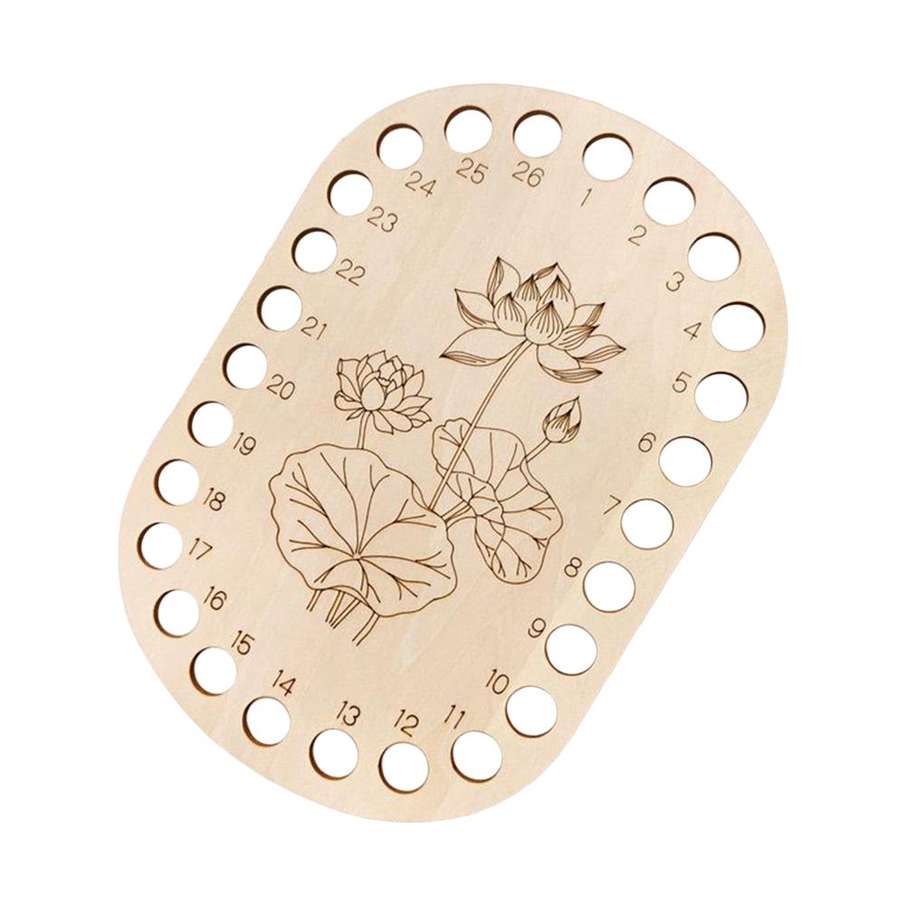 Buy Wooden Embroidery Floss Organizer Winding Thread Board for Home ...