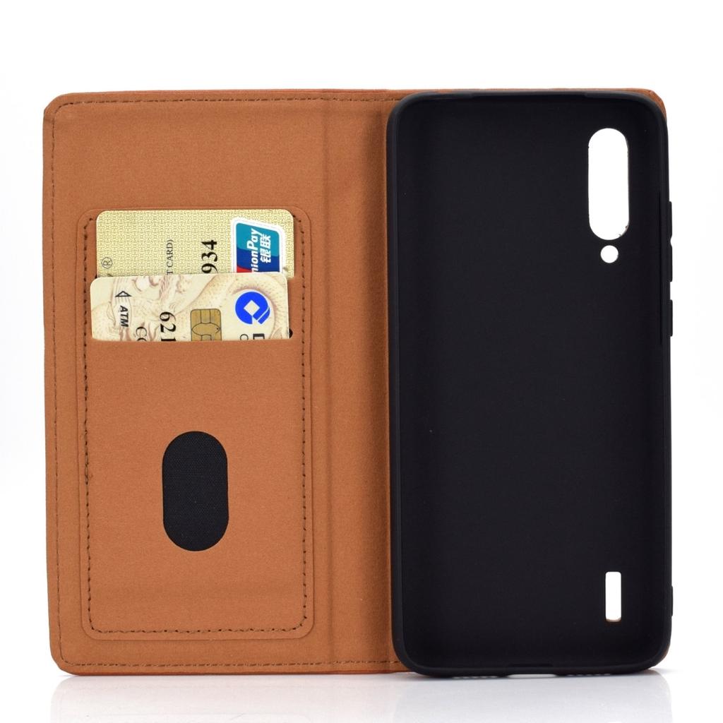 Buy Housse Coque Pour Xiaomi Mi CC9e Etui à rabat horizontal en cuir de ...