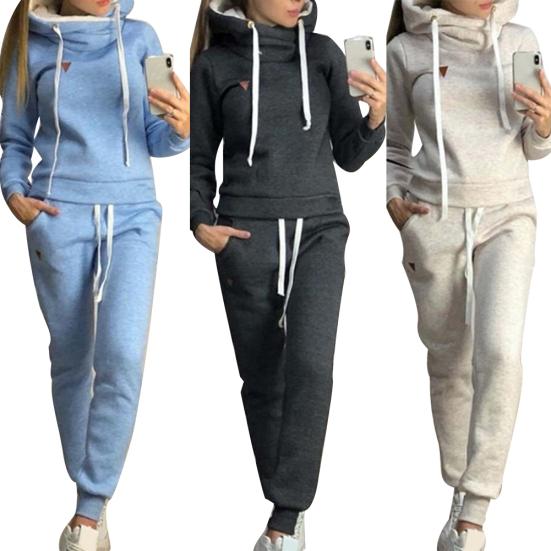 Buy S 5XL 2Pcs Women Plus Size Jogging Suit Solid Color Tracksuits Buy S 5XL 2Pcs Women Plus Size Jogging Suit Solid Color Tracksuits