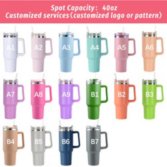 Satın alın Wholesale Reusable insulated 40 oz Travel Mug Custom Logo ...