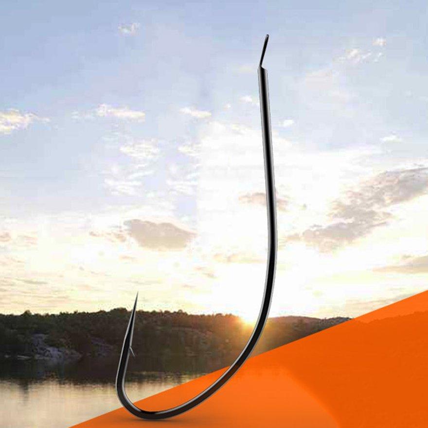 Buy GGHH 30pcs/Set Sharpened Fishing Hooks High Carbon Steel Fishing ...