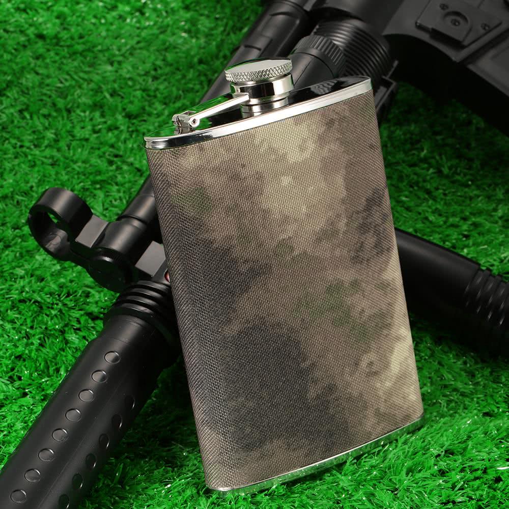 Buy Outdoor Camping Stainless Steel Hip Flask with Small Funnel Alcohol ...