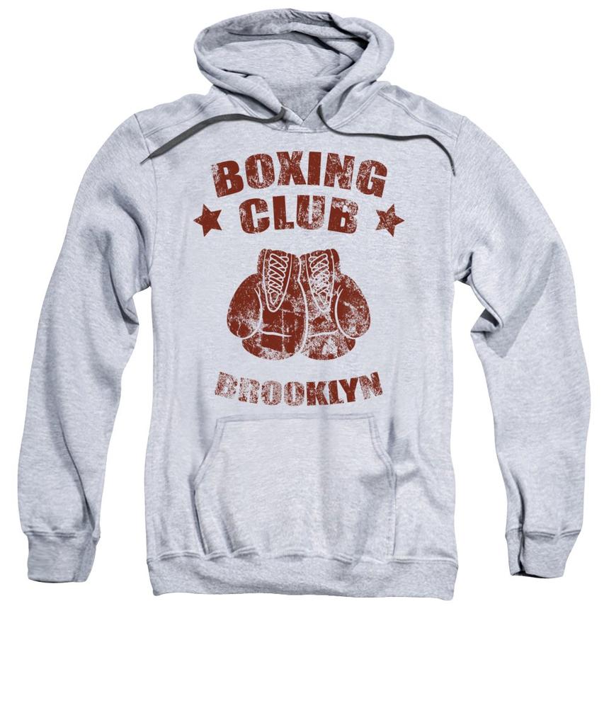 Buy 300 GSM Men's Healthy Cotton Hoodies brooklyn boxing club Print ...
