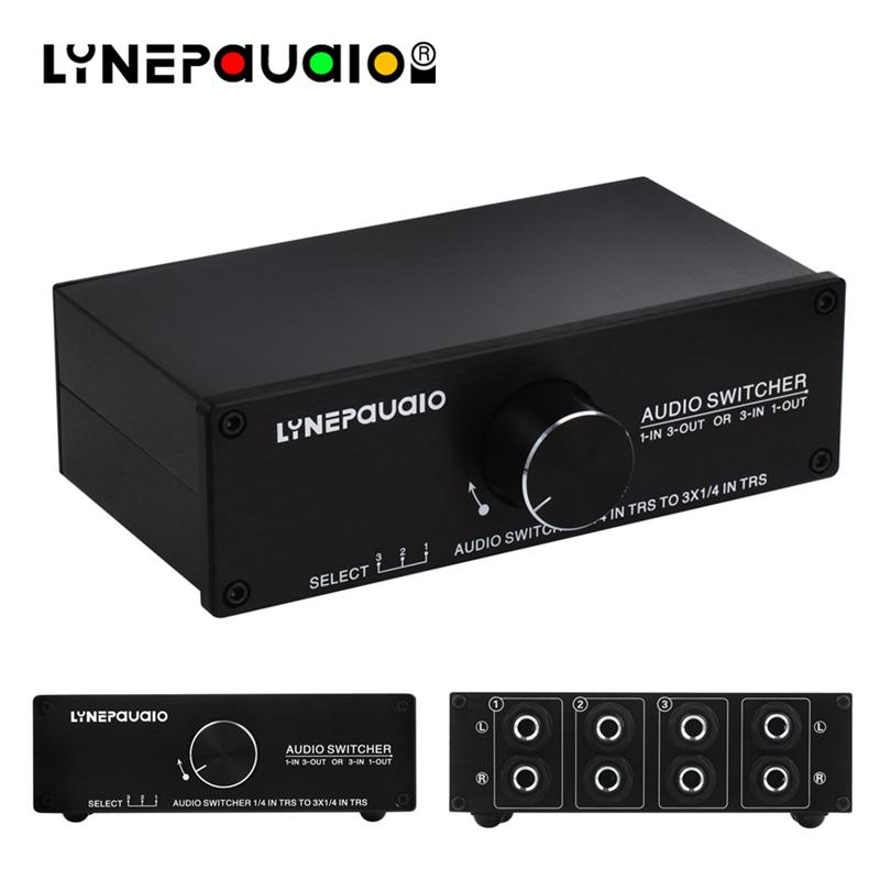 Buy Lynepauaio Audio Switcher 1 Input 3 Output Or 3 Input 1 Output ...