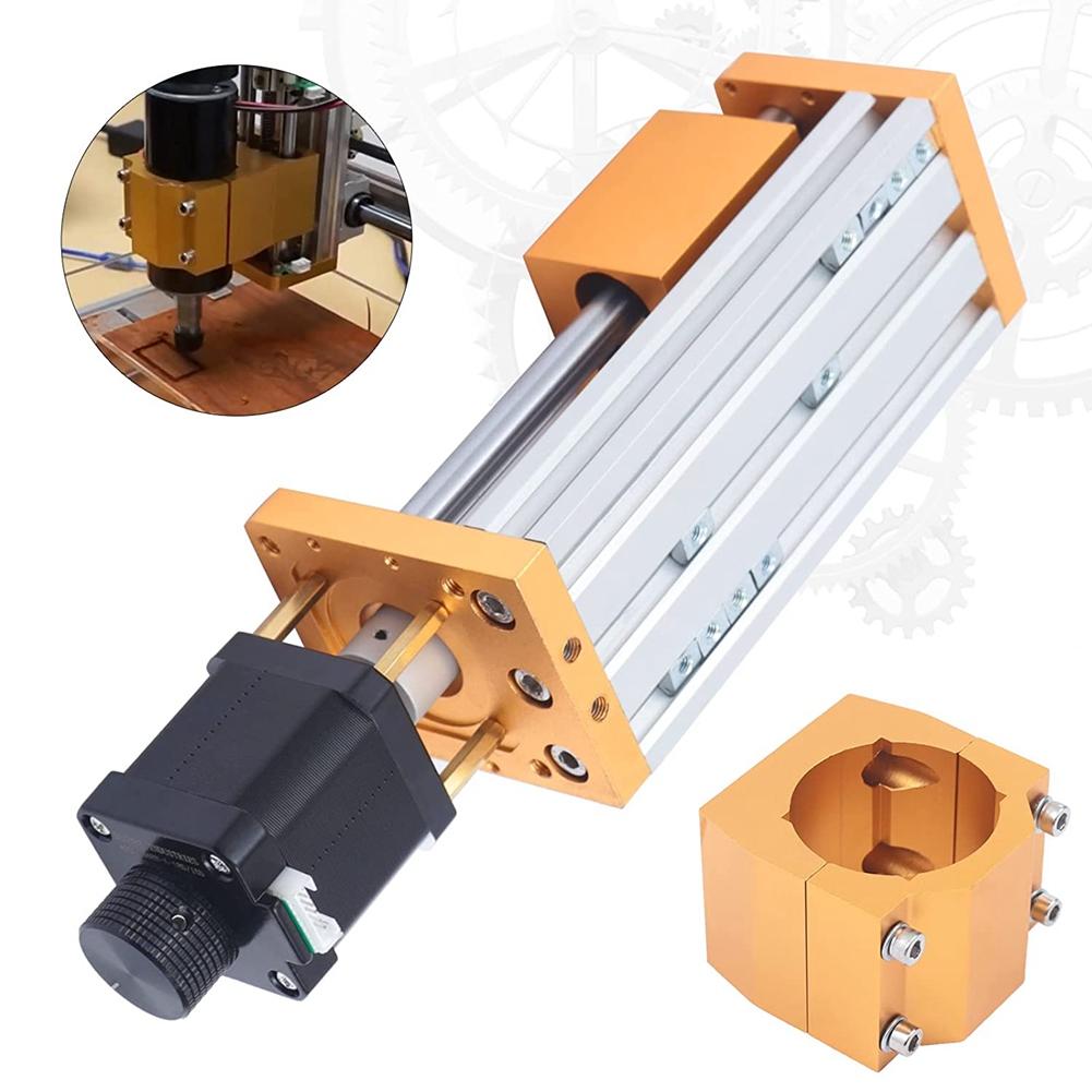 Buy CNC 3018Plus Metal CNC Z Axis Stroke 85mm Stepping Motor Z Axis ...