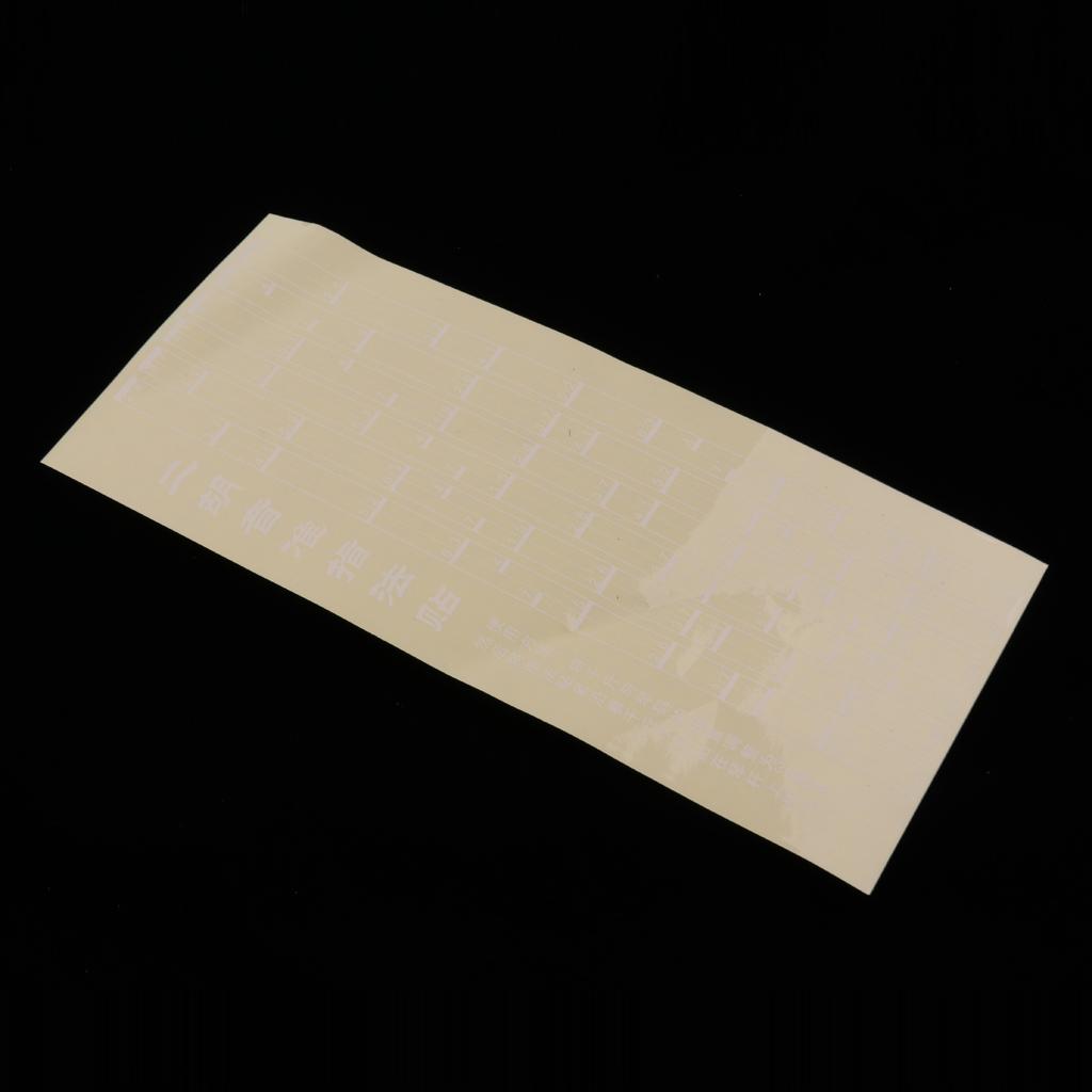 Buy 1 Piece Erhu Finger Sticker Decal Chinese Violin Fingerboard Parts ...