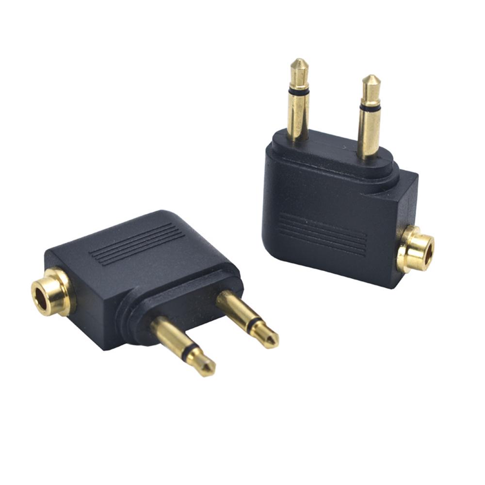 Buy Headset Noise Reduction Earphone Plug Adapter Gold-plated Connector ...