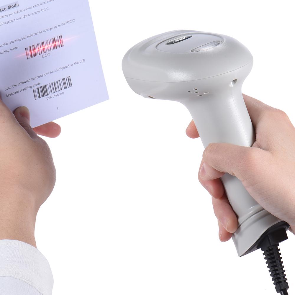 Buy Aibecy Handheld USB Barcode Scanner Reader Support Auto Manual ...