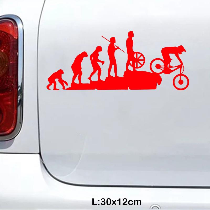 Perets car sticker Human Evolution on car Vinly stickers for cars auto ...