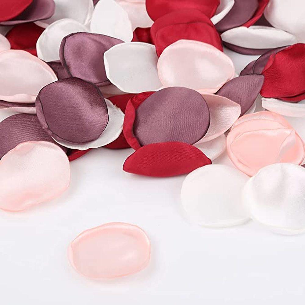 Buy 200 Pieces Silk Rose Petals Wedding Faux Flowers Faux Petals ...