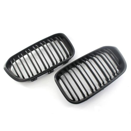1Pair Car Grilles Front Bumper Grills Matte Black 51137371685 uygun ...
