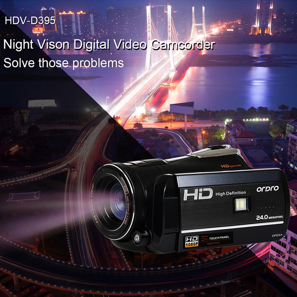 Full HD 3Inch LCD WiFi Video 1080P 24MP Digital Camera IR Night Vision ...