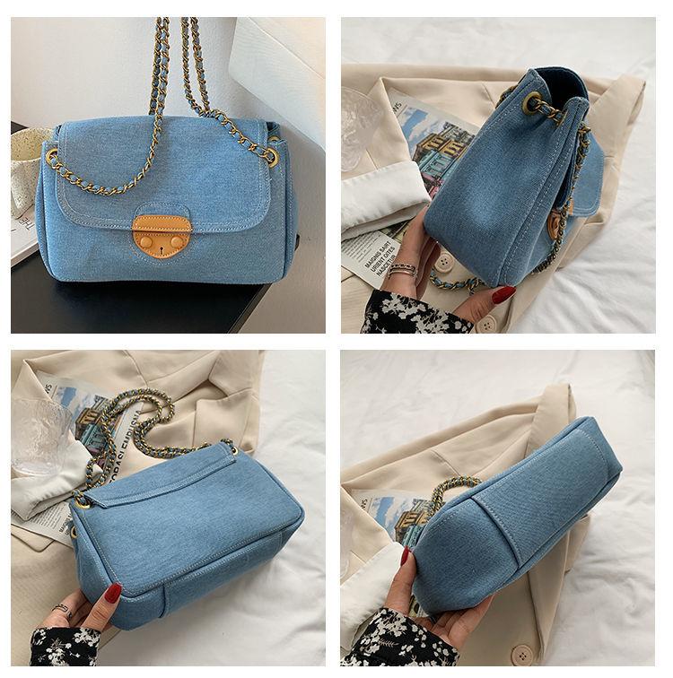 Buy Blogger's Fashion Canvas Shoulder Bag Female New Large-capacity ...