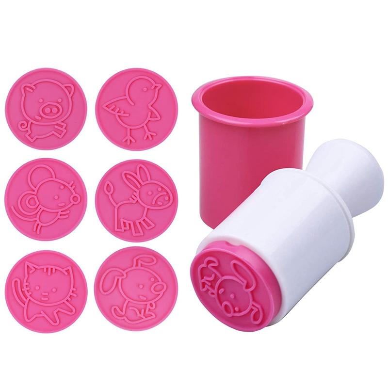 Buy Easter Cookie Stamp,Silicone Cookie Stamps Cutter Set,6 Pcs ...
