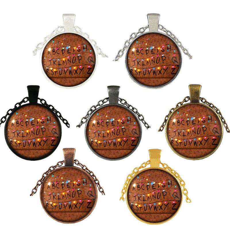 Buy Stranger Things Jewelry Alien Necklace Monster Necklace Stranger ...