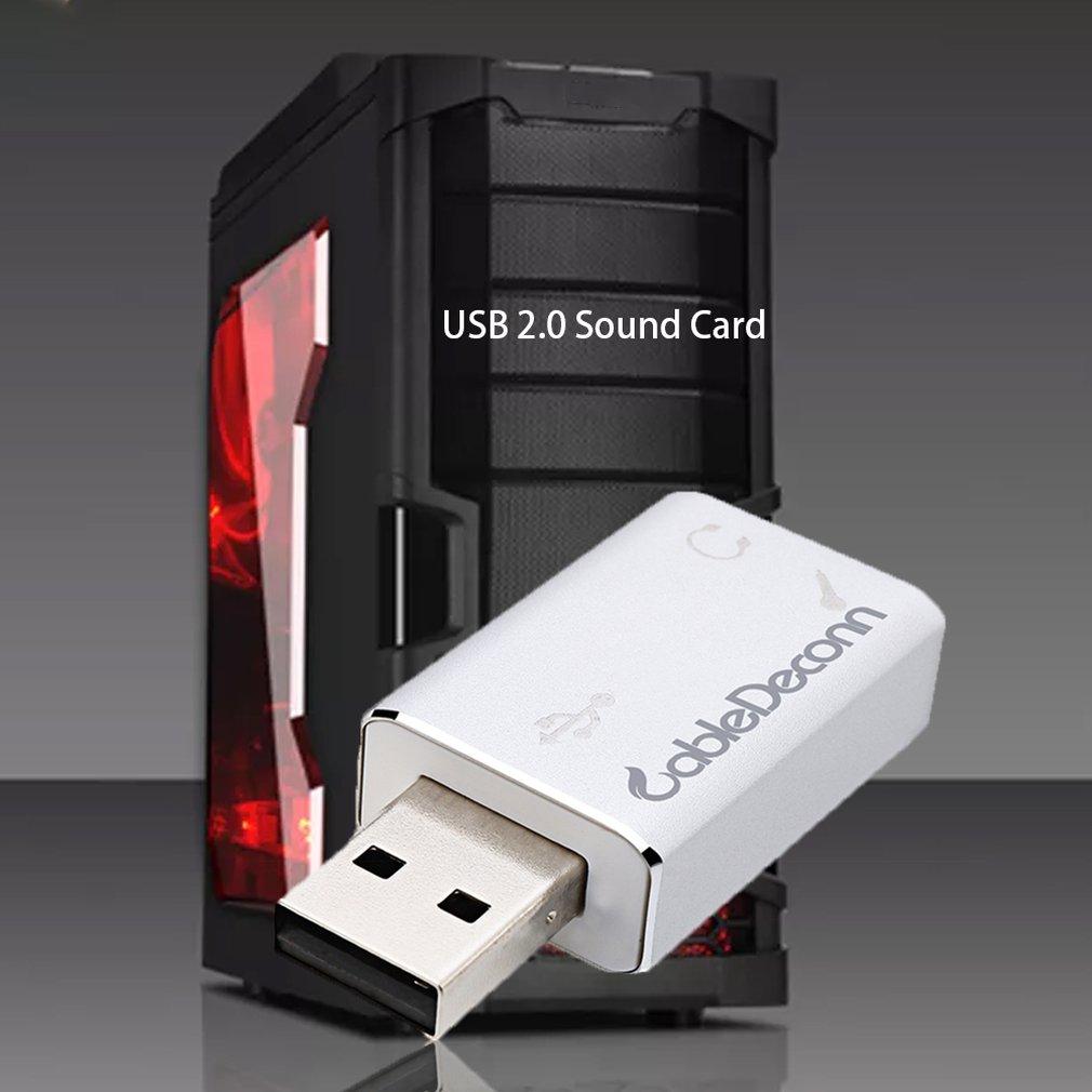 Buy USB 2.0 Virtual 7.1 Channel Xear 3D External USB Sound Card Audio Adapter at affordable ...