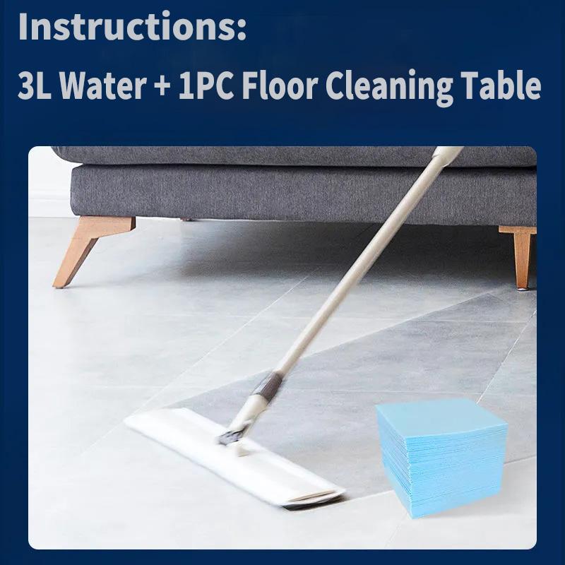 30PCS Floor Cleaner Cleaning Sheet Mopping The Floor Wiping Wooden ...