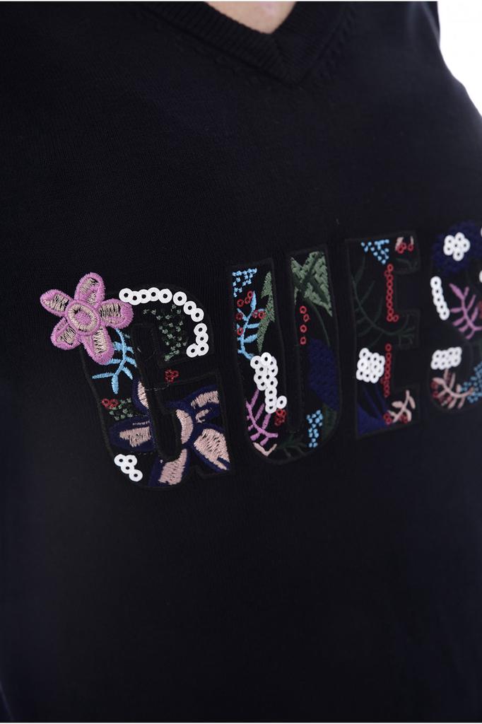 Fine Sweater with Embroidered Logo VERONICA - Woman - Guess Jeans-buy ...
