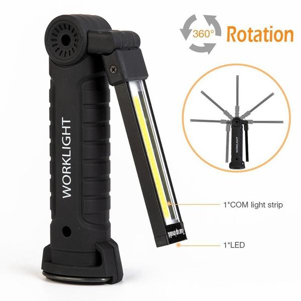 Buy W51/W52 Folding Rechargeable COB LED Slim Work Light Bright ...