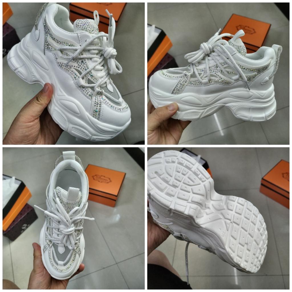 Buy Fujin 7.5cm New Genuine Leather Air Mesh Hollow Breathable ...