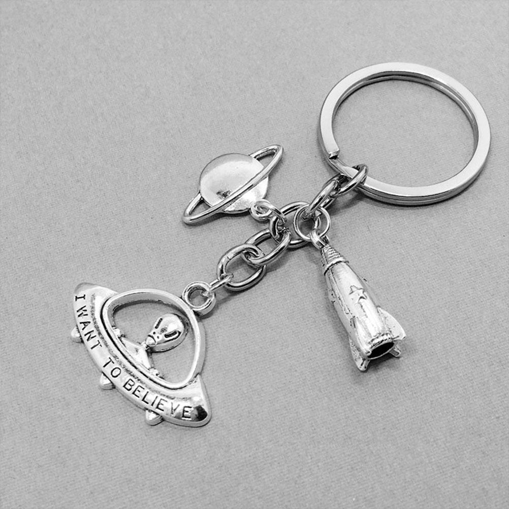 Buy Creative Gift Alien Keychain Car Keyring Purse Bag Pendant ...