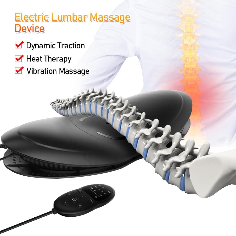 Buy Electric Lumbar Traction Device Waist Back Relaxation Massager ...