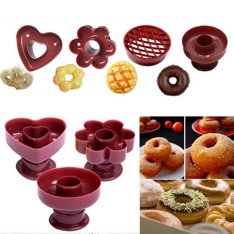 Buy DOZZLOR Kitchen Donut Molds Donut Cake Mould DIY Doughnut Desserts ...