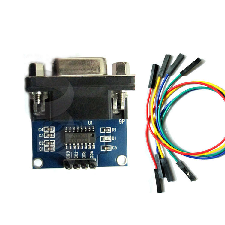Buy High Quality RS232 To TTL Converter Module Serial Board MAX3232 TX ...