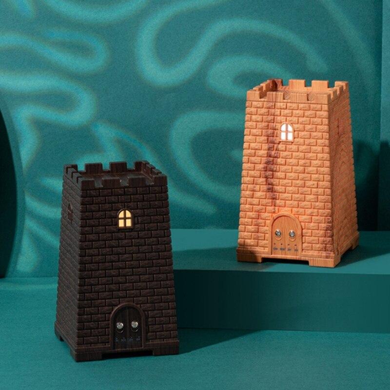 250ML Castle Ultrasonic Essential Oil Diffuser Air Humidifier with ...