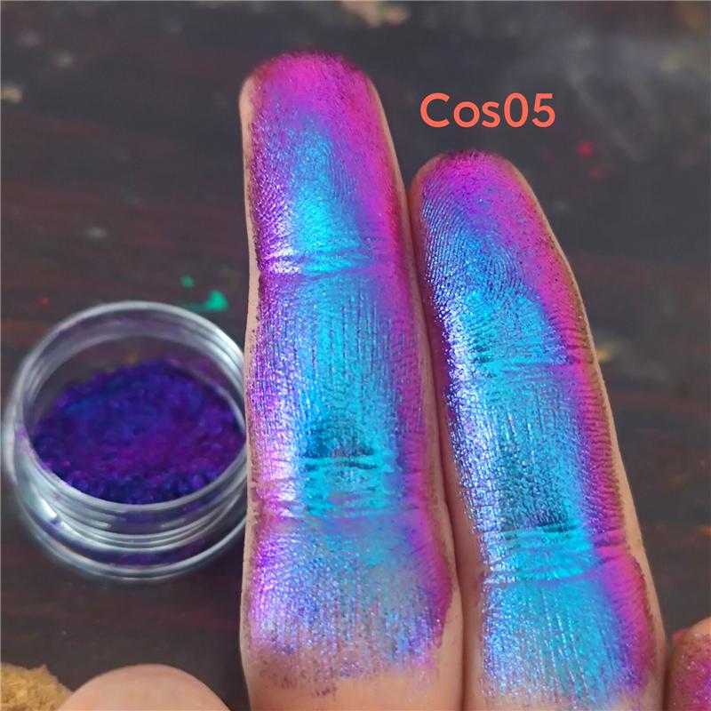 Cheap High-Pigmented MultiChrome Eyeshadow Powder MultiChrome Shifting ...