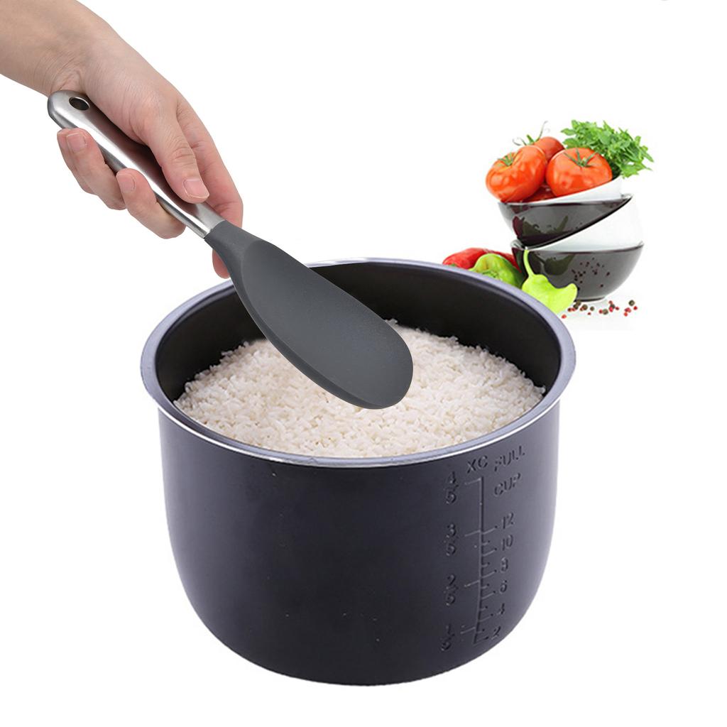Cheap Rice Spoon Hanging Hole Design High Temperature Resistance ...