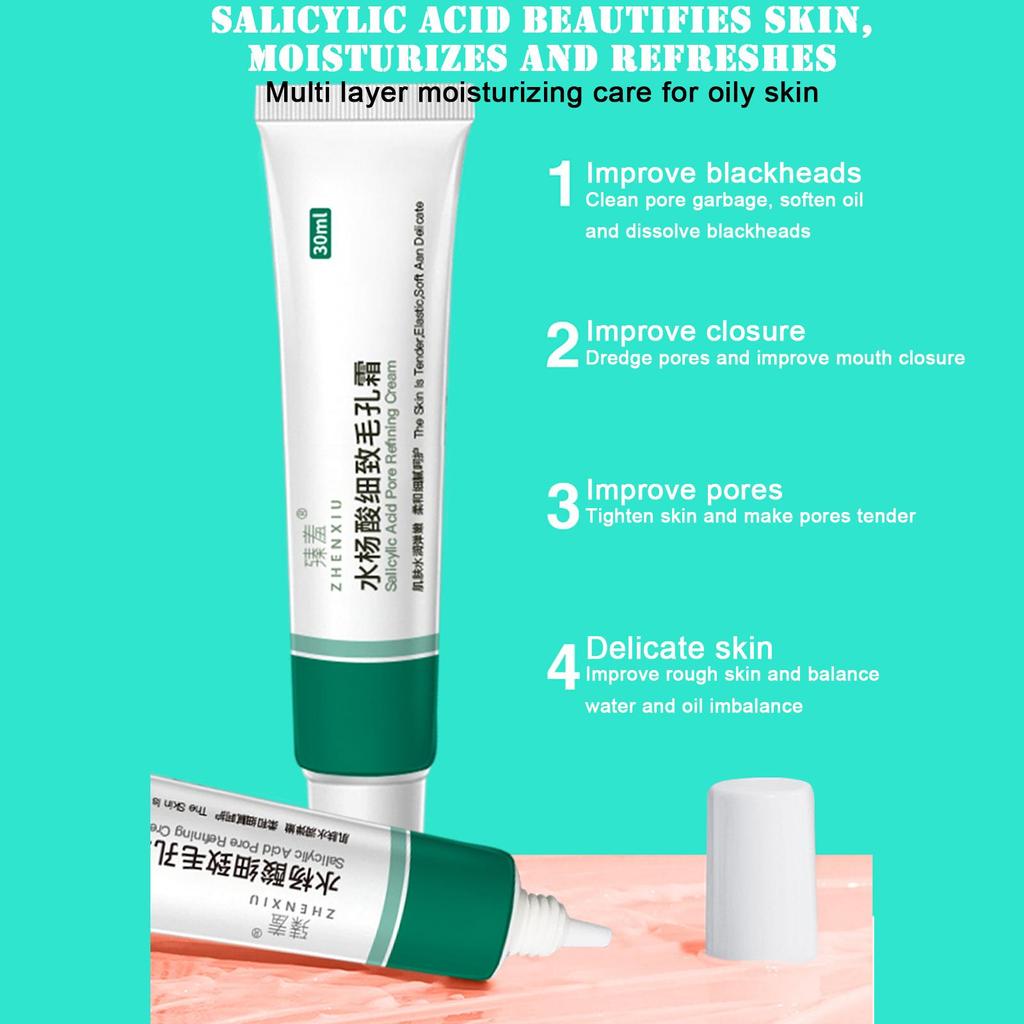 Satın alın Salicylic Acid Acne Cream Pore Minimizing and Refining Cream ...