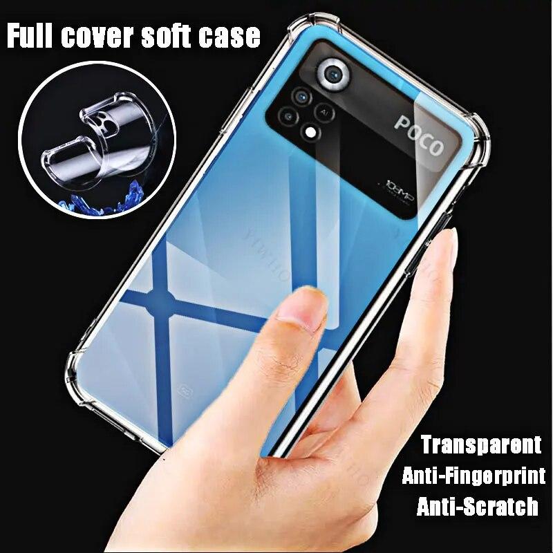 Kaufe Für Xiaomi Poco X4 Pro 5G Telefon Soft Case HD Transparent für ...