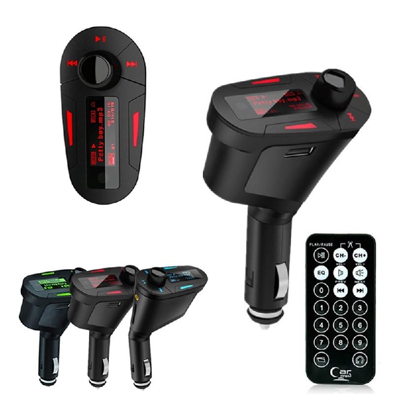 Buy Newest Car MP3 Player Wireless FM Transmitter Modulator with USB SD ...