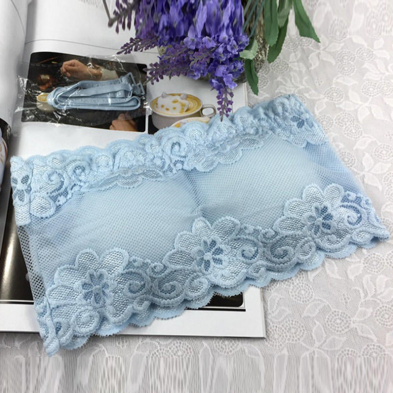 Buy Sexy Women Brassiere Lace Bra Lace Wrapped Chest Underwear Weave ...