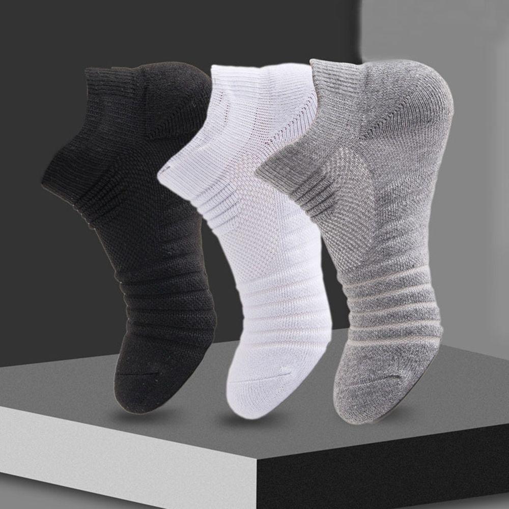 Buy Socks Sweat-absorbing Solid Color Summer Cotton Socks Men's Socks ...