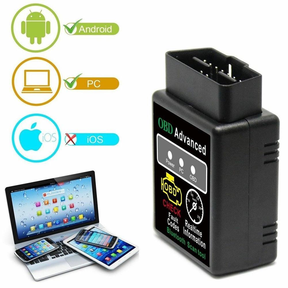 ELM327 Vehicle HH ODB ODB2 Advanced Bluetooth Car Auto Diagnostic ...