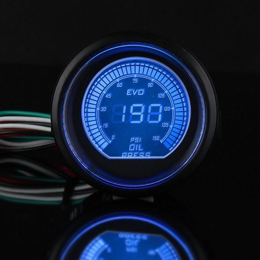 Buy Turbo Gauge Car Easy Install 2\" 52mm PSI Car Turbo ABS Car Gauge ...