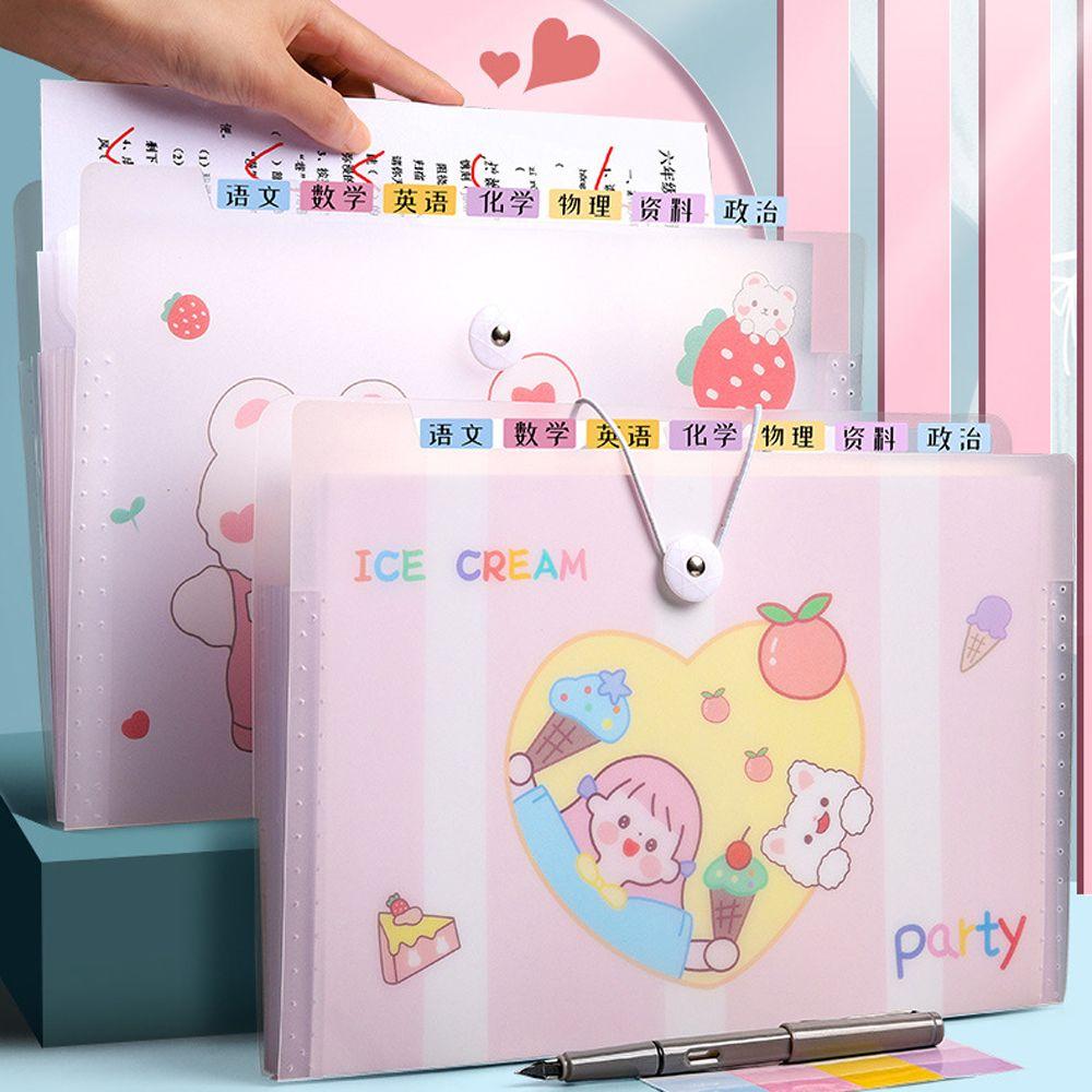 Buy Bag Organizer File Folder Information Bag A4 File Folder Document ...